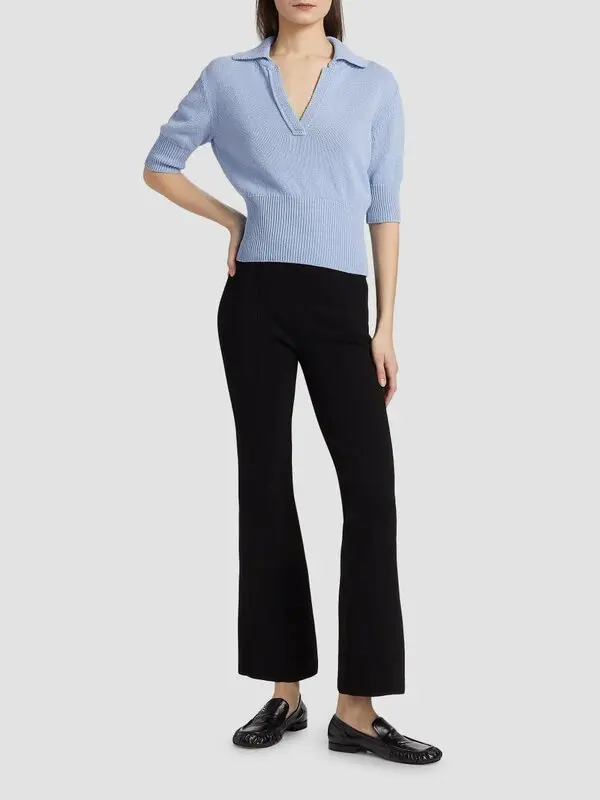 Proenza Schouler Shaila Silk-blend Knit Pants