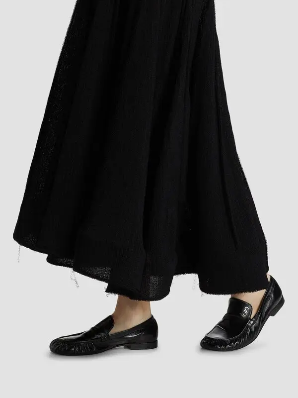 Proenza Schouler Tavia Fringe Knit Maxi Dress