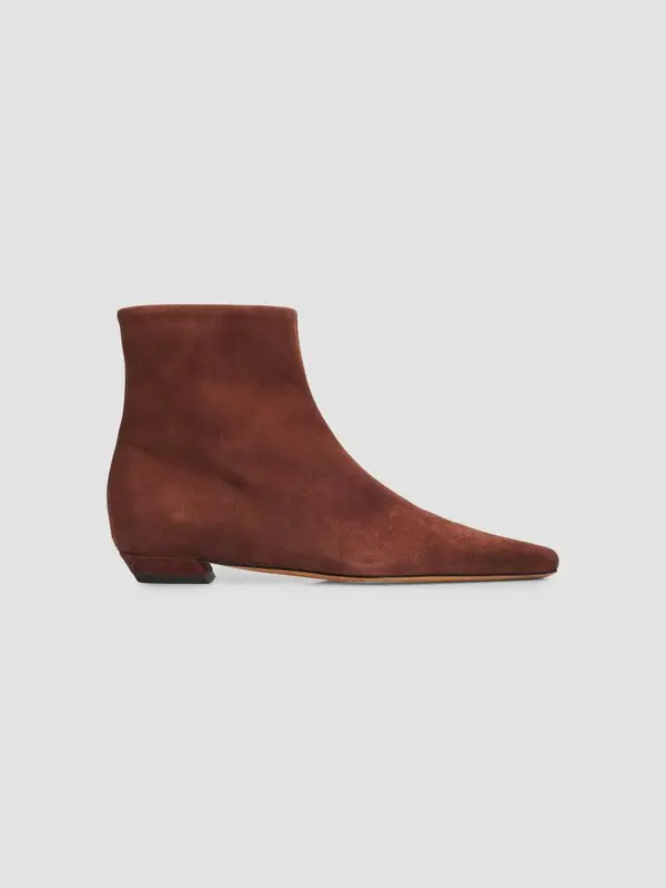 Proenza Schouler Trap 25mm Suede Ankle Boots