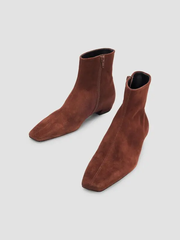 Proenza Schouler Trap 25mm Suede Ankle Boots