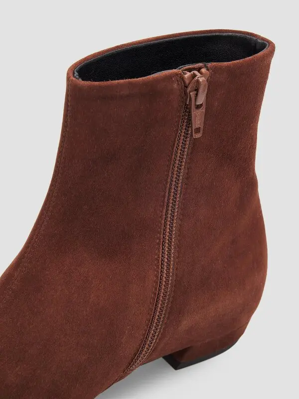 Proenza Schouler Trap 25mm Suede Ankle Boots