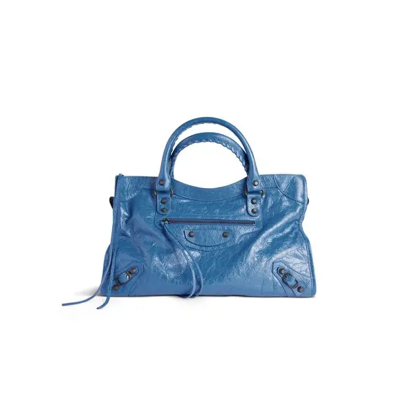 Balenciaga Le City Medium Bag - Blue