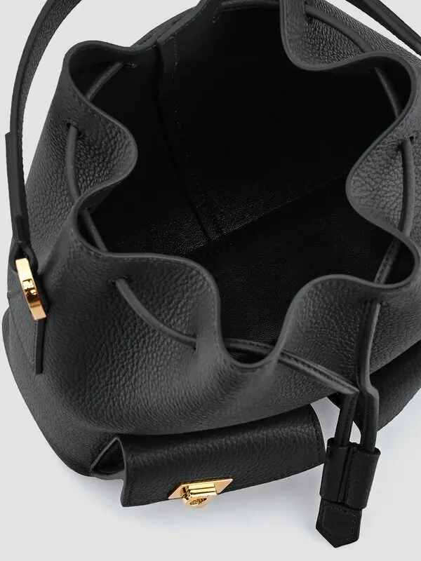 FERRAGAMO Leather Bucket Bag