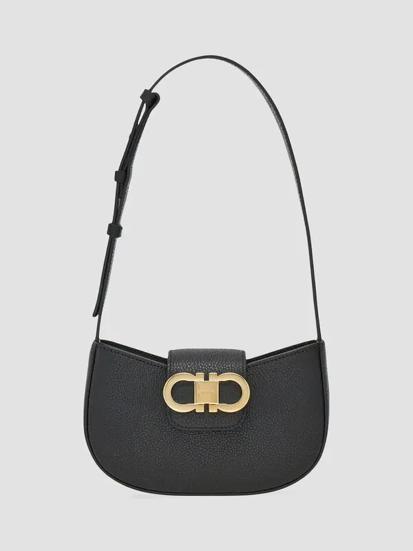 FERRAGAMO Gabry Leather Shoulder Bag