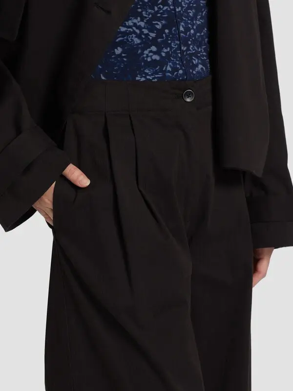 Proenza Schouler White Label Romina Pleated Straight Pants