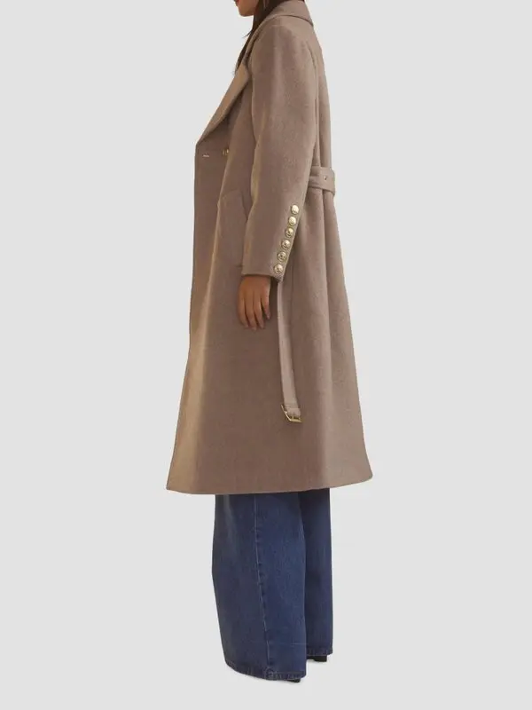Cynthia Rowley Noa Wool-blend Coat