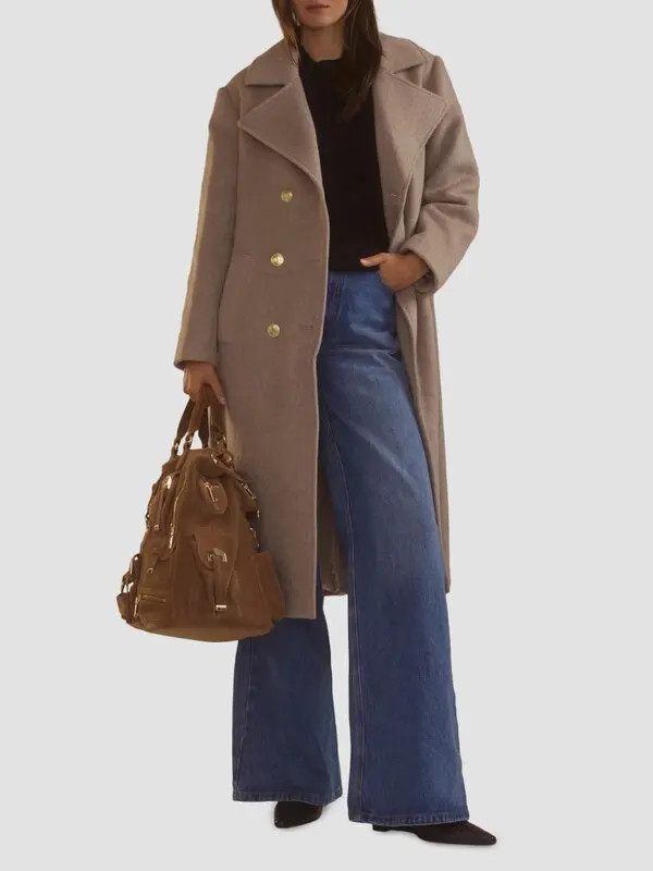Cynthia Rowley Noa Wool-blend Coat