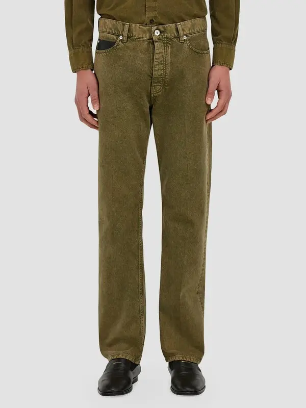 FERRAGAMO Five-pocket Straight Jeans
