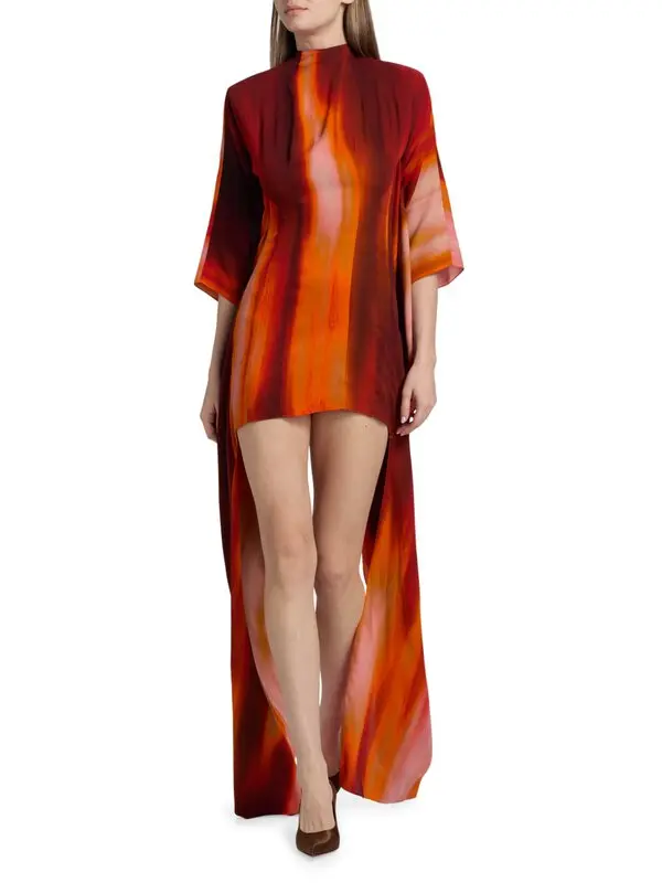 LAQUAN SMITH Gradient Shift Minidress