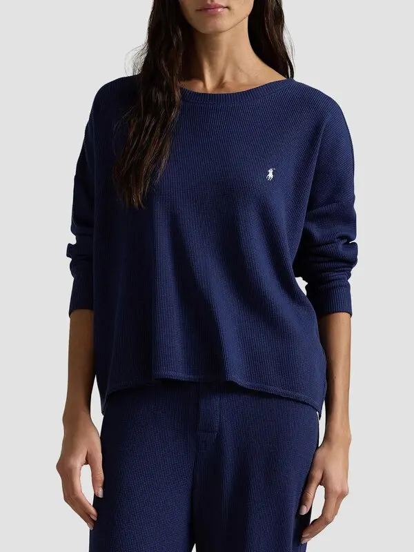 Polo Ralph Lauren Club Waffle Knit Pajamas