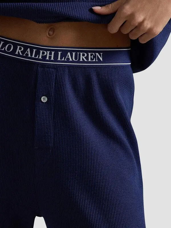 Polo Ralph Lauren Club Waffle Knit Pajamas