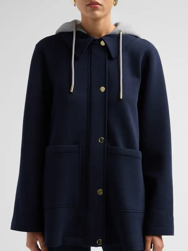 Veronica Beard Finn Hooded Jacket