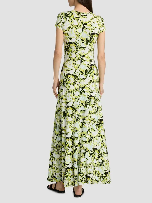 Proenza Schouler White Label Noelani Floral Jersey Maxi Dress