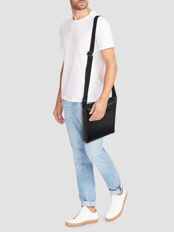 FERRAGAMO Trading Gancio Leather Crossbody Bag
