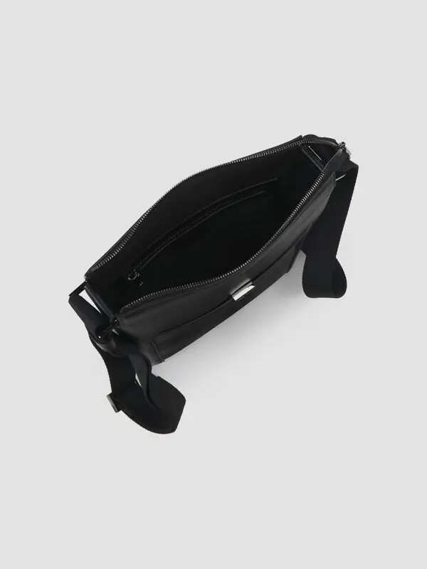 FERRAGAMO Trading Gancio Leather Crossbody Bag