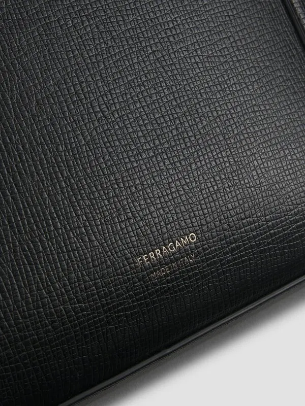 FERRAGAMO Trading Gancio Leather Crossbody Bag