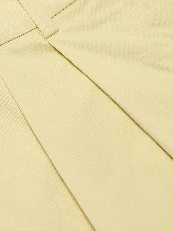 Proenza Schouler White Label Taya Pleated Cotton-blend Pants