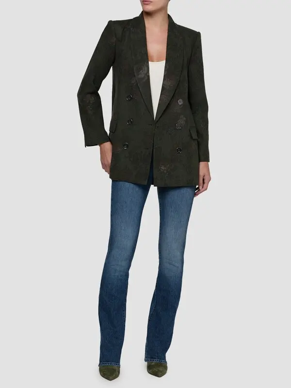 L'Agence Jayda Relaxed Double-breasted Blazer