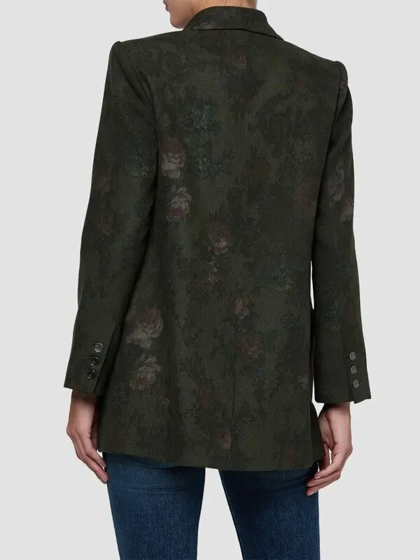 L'Agence Jayda Relaxed Double-breasted Blazer