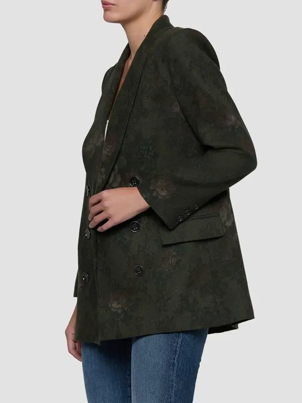 L'Agence Jayda Relaxed Double-breasted Blazer