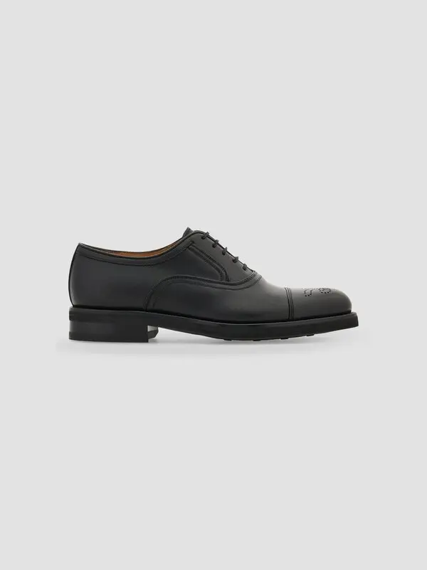 FERRAGAMO Sebastiano Leather Oxford Brogues