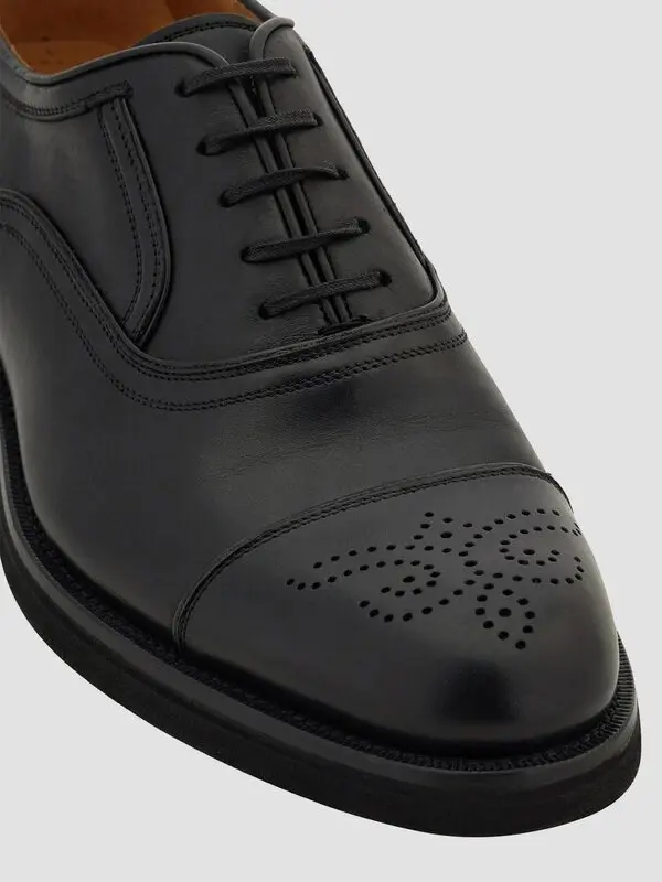 FERRAGAMO Sebastiano Leather Oxford Brogues