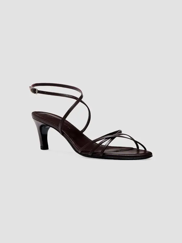 Proenza Schouler Uma Strappy Leather Ankle Sandals