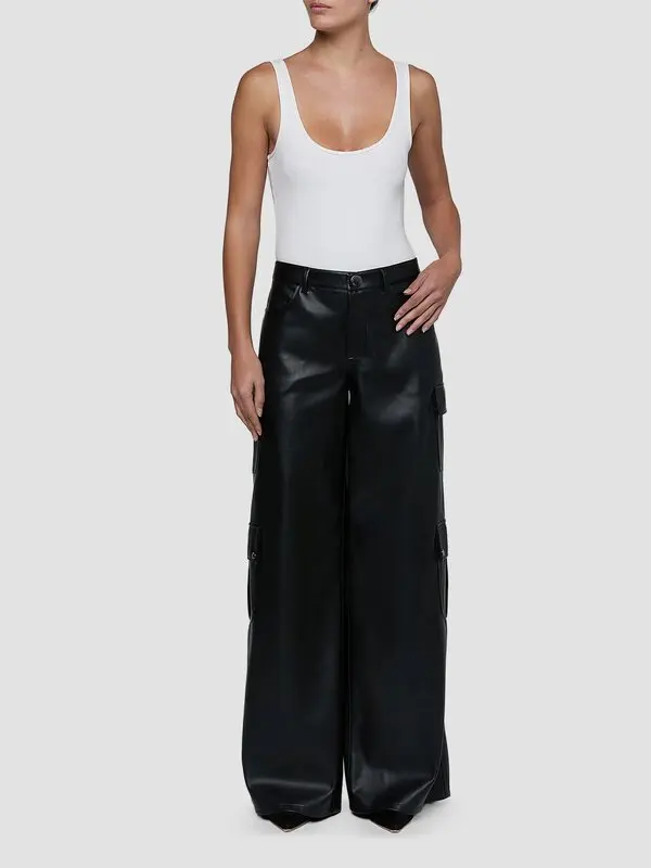 L'Agence Isolde Cargo Pants - Black