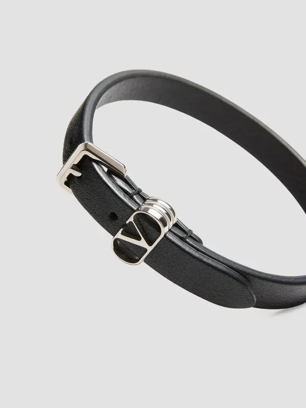 Valentino Garavani Ovalette Calfskin Bracelet