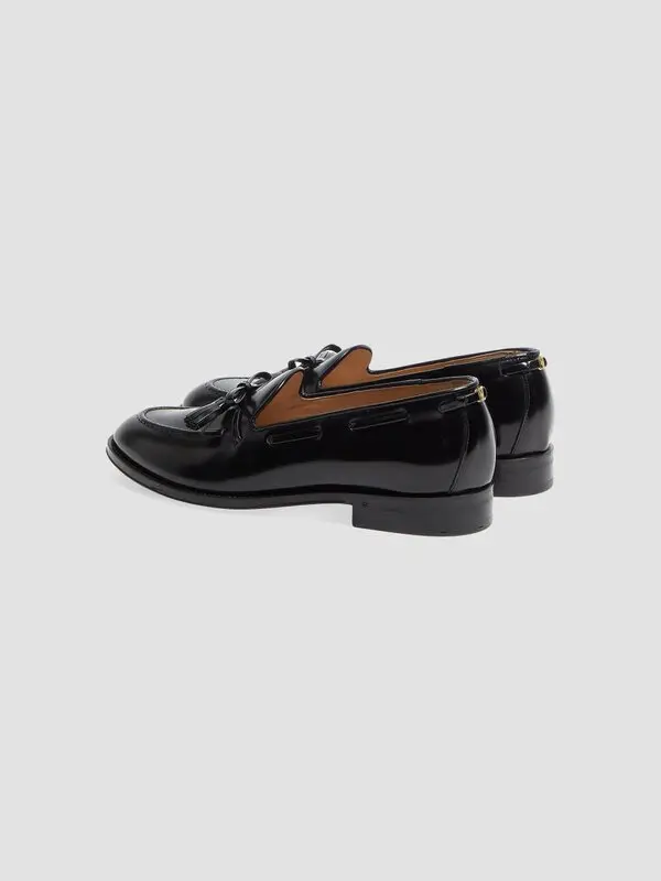 Valentino Garavani Bowshire Loafers In Shiny Calfskin