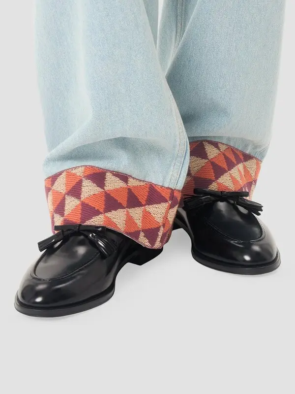 Valentino Garavani Bowshire Loafers In Shiny Calfskin