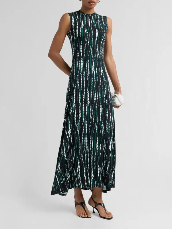 Proenza Schouler White Label Jordyn Marl Jersey Midi-dress