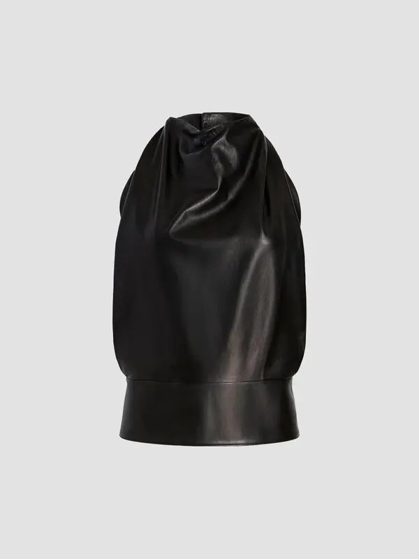 Proenza Schouler Iza Leather Top