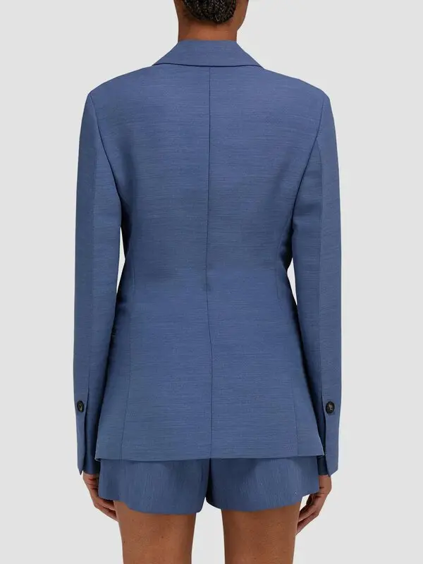 FERRAGAMO Faille Single-breasted Blazer