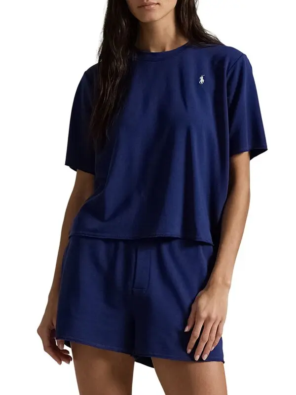 Polo Ralph Lauren Striped Jersey Short Pajamas