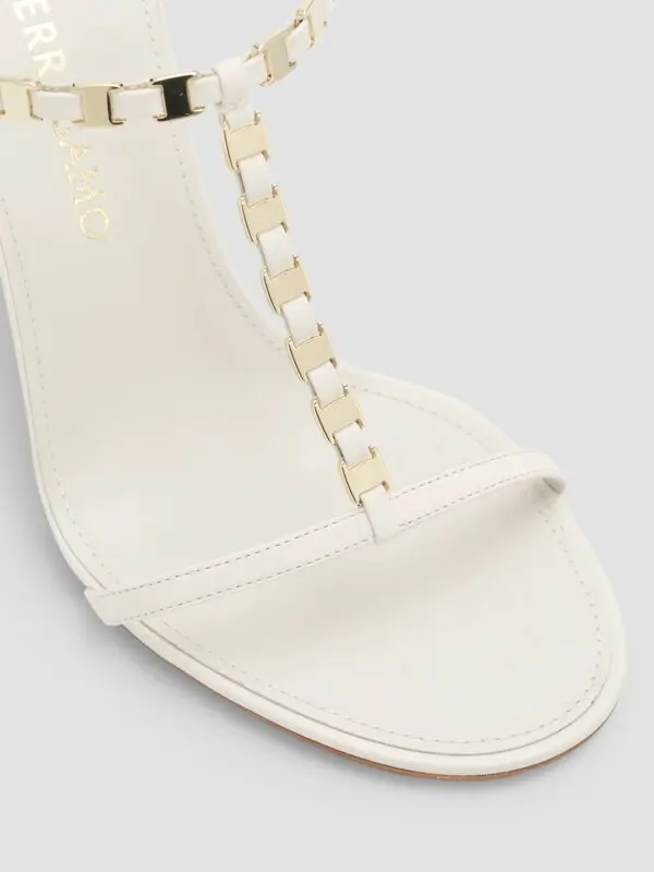 FERRAGAMO Estea 95mm T-strap Slingback Sandals