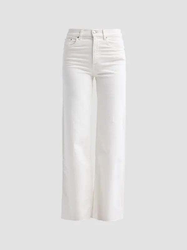 LE JEAN Column High-rise Straight-leg Jeans