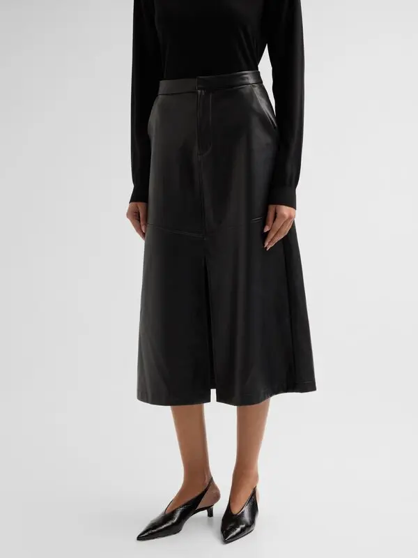 L'Agence Robyn A-line Midi Skirt