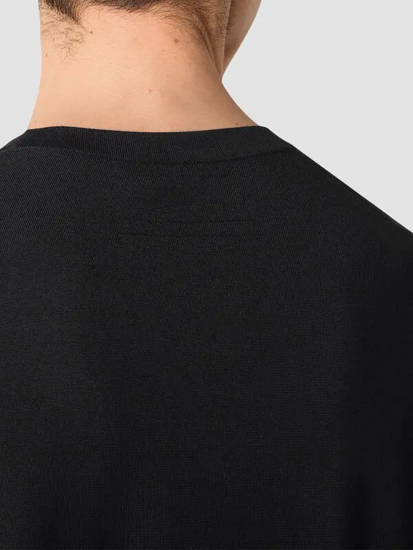 Zegna Trofeo 15milmil15 Wool Crewneck Sweater - Black