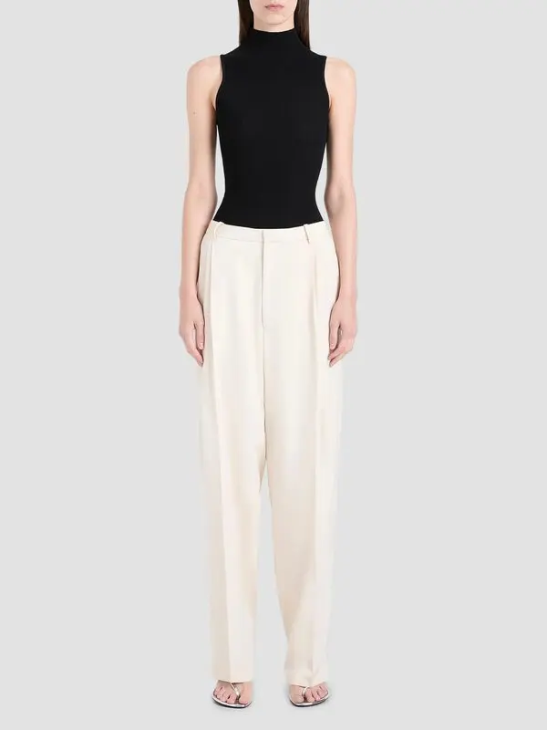 Proenza Schouler Cletina Pleated-front Wide-leg Pants