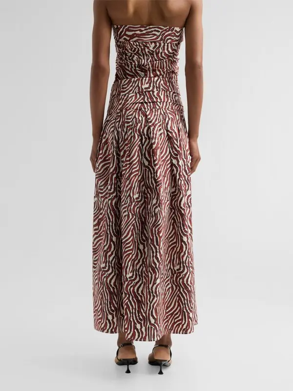 Proenza Schouler White Label Nessa Poplin Maxi Skirt