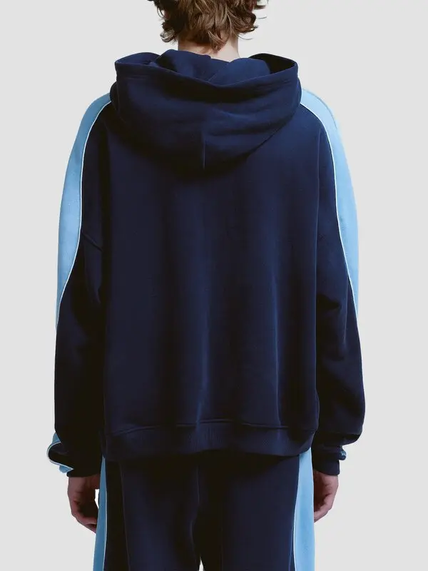 NAHMIAS Ollie Colorblocked Cotton Hoodie