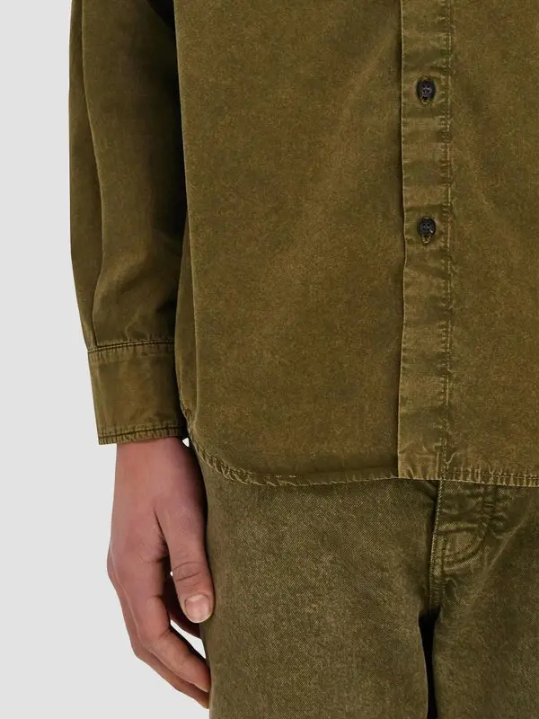 FERRAGAMO Cotton-silk Work Shirt