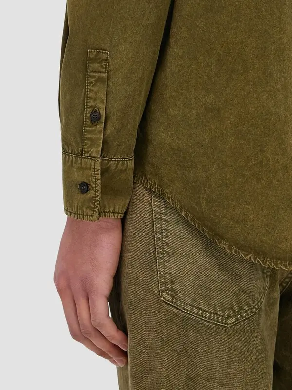 FERRAGAMO Cotton-silk Work Shirt