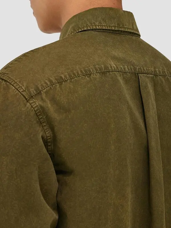 FERRAGAMO Cotton-silk Work Shirt