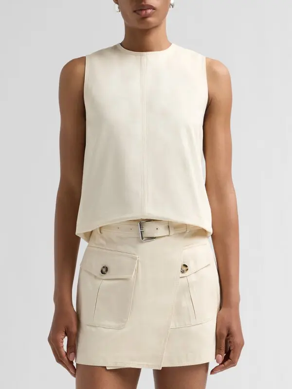 Proenza Schouler Nerina Cotton Drill Top