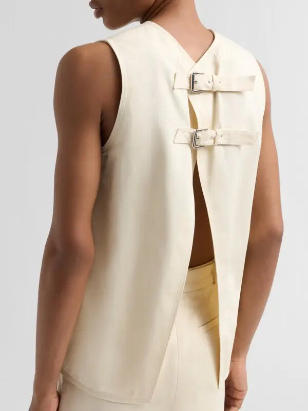 Proenza Schouler Nerina Cotton Drill Top