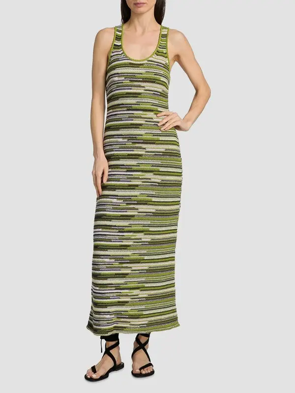 Proenza Schouler White Label Zinah Rib-knit Midi-dress