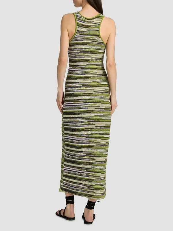 Proenza Schouler White Label Zinah Rib-knit Midi-dress