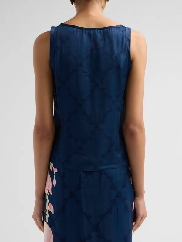 Verandah Ammama Argyle Satin Tank